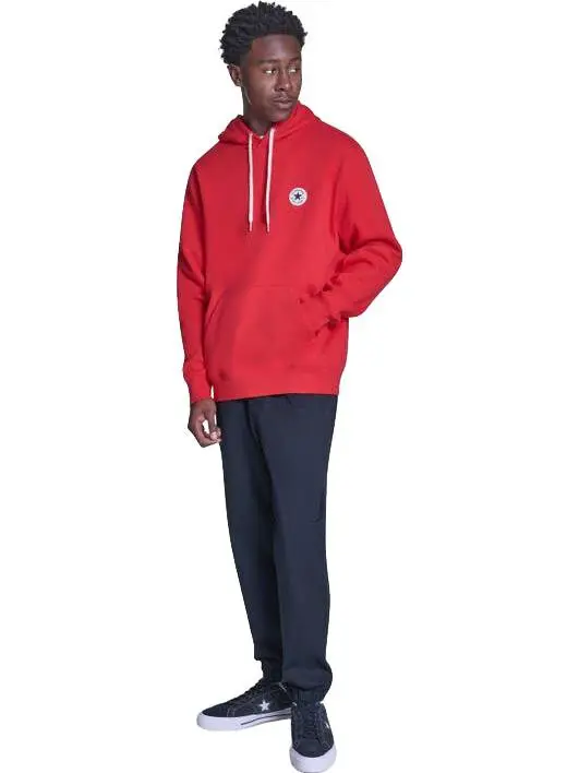 CONVERSE Chuck Patch Hoodie - Converse Red