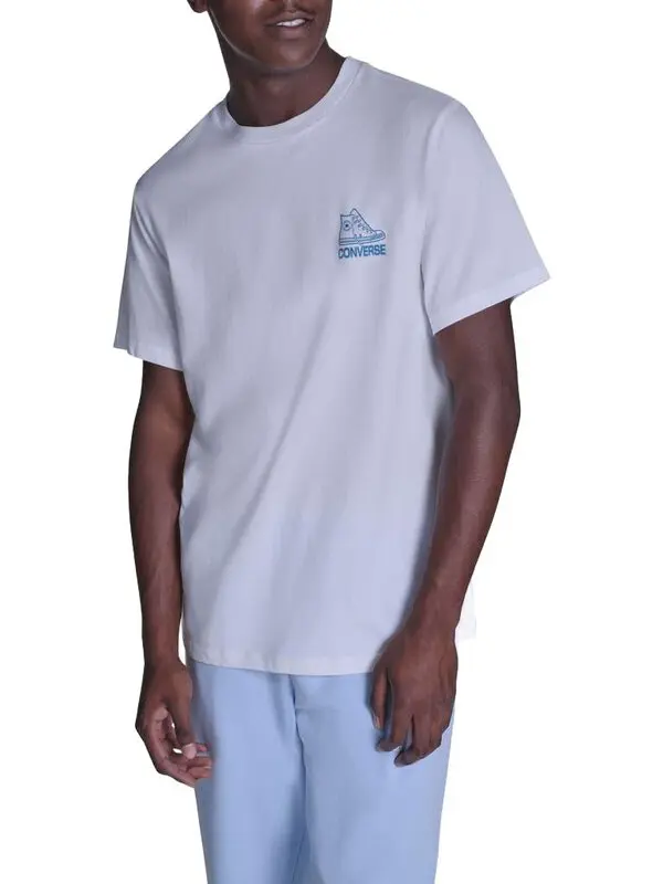 CONVERSE Vintage Chucks Tee - White 10a
