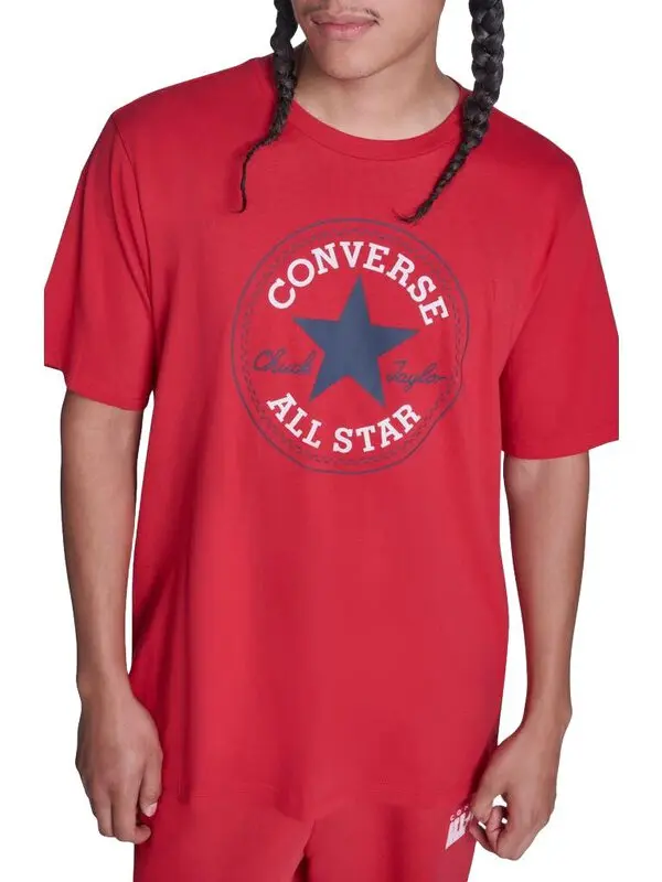 CONVERSE Chuck Taylor All Star Logo T-shirt - Converse Red