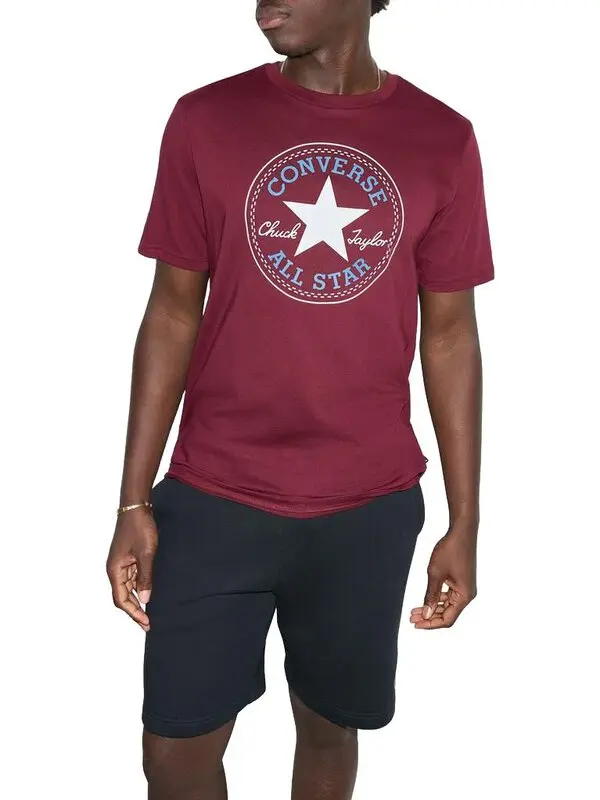CONVERSE Chuck Taylor All Star Logo T-shirt - Deep Bordeaux
