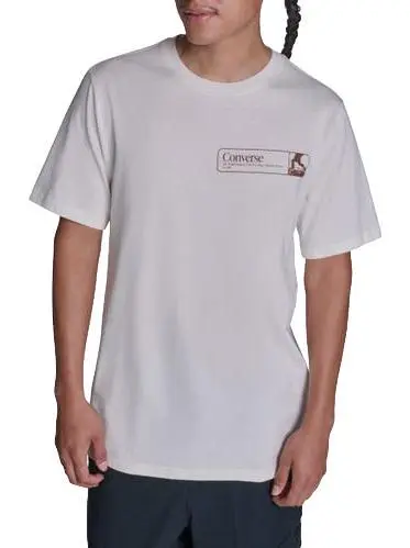 CONVERSE Retro Walk Tee - Converse Egret