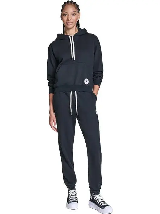 CONVERSE Chuck Taylor Patch Classic Pullover Hoodie - Converse Black