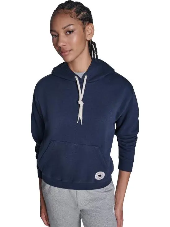 CONVERSE Chuck Patch Fleece Hoodie - Shadow Navy