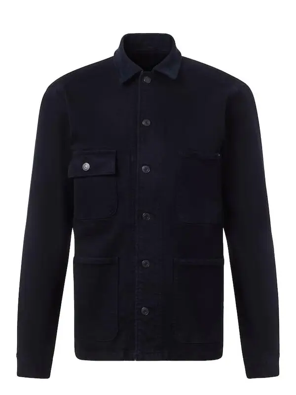 TOM FORD Denim Overshirt - Blue