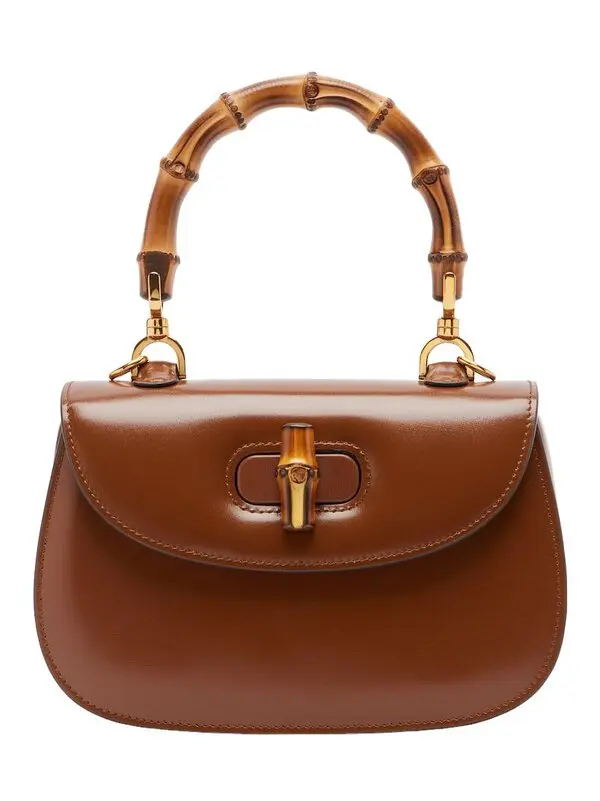 Gucci Bamboo 1947 Small Top-handle Bag - Brown