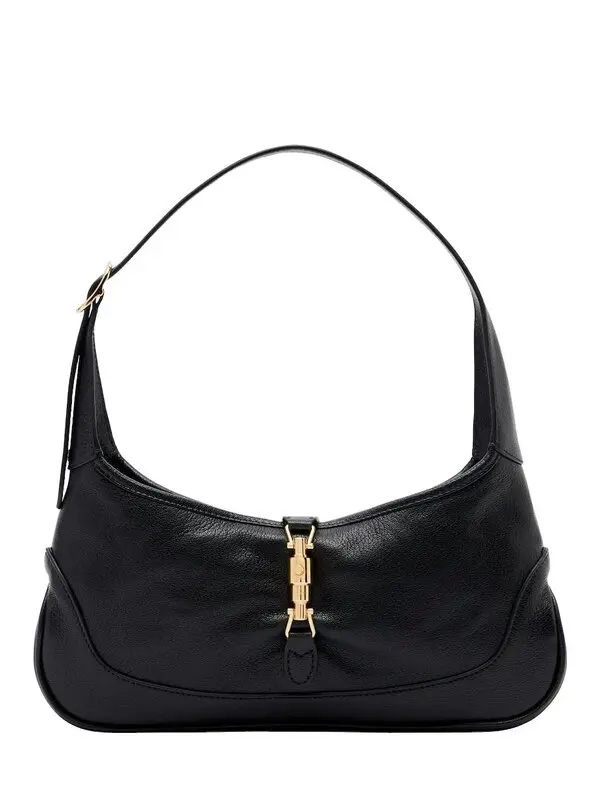 Gucci Jackie Slim Medium Shoulder Bag - Black
