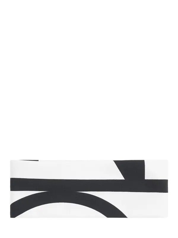 TOTEME Monogram Headband - White