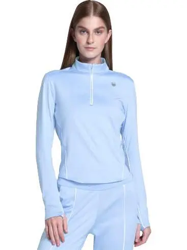 K-Swiss Edge Tennis Quarter Zip - Astro