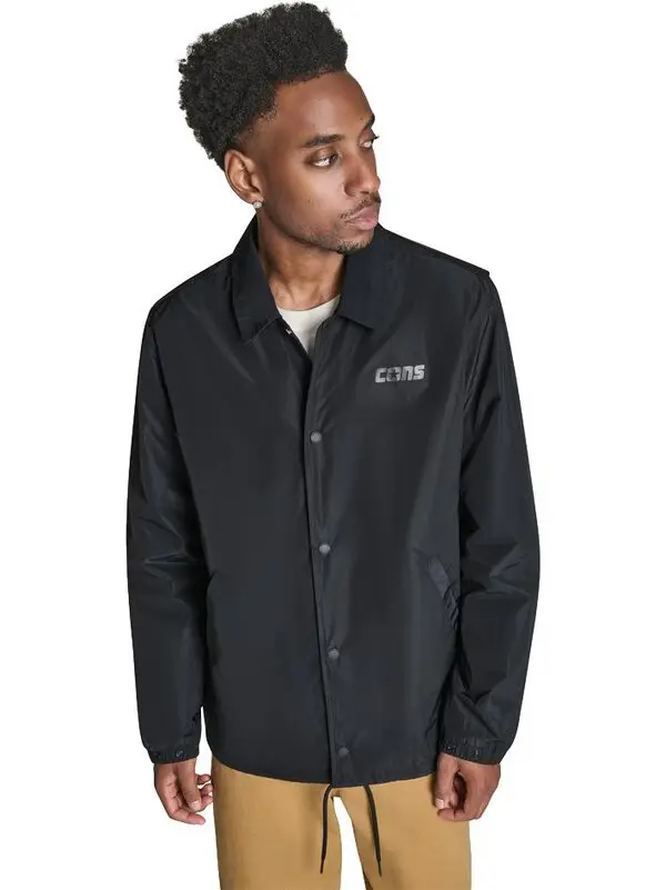 CONVERSE Cons Andover Skate Button-up Jacket - Converse Black
