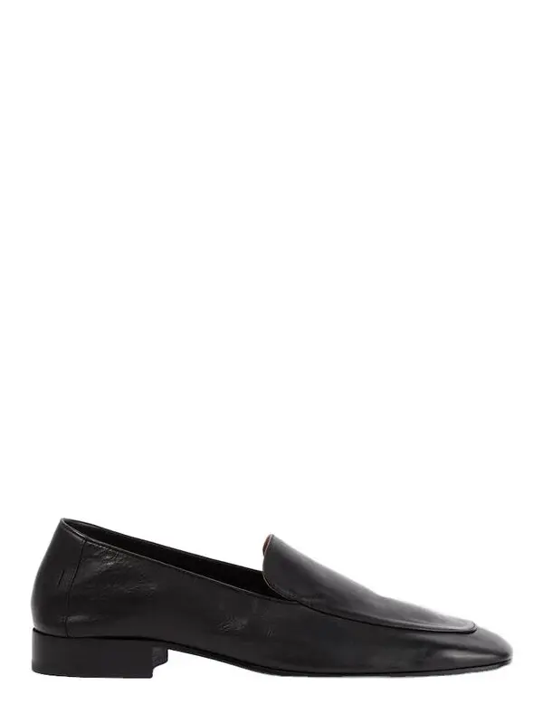 Dries Van Noten Leather Loafers - Black