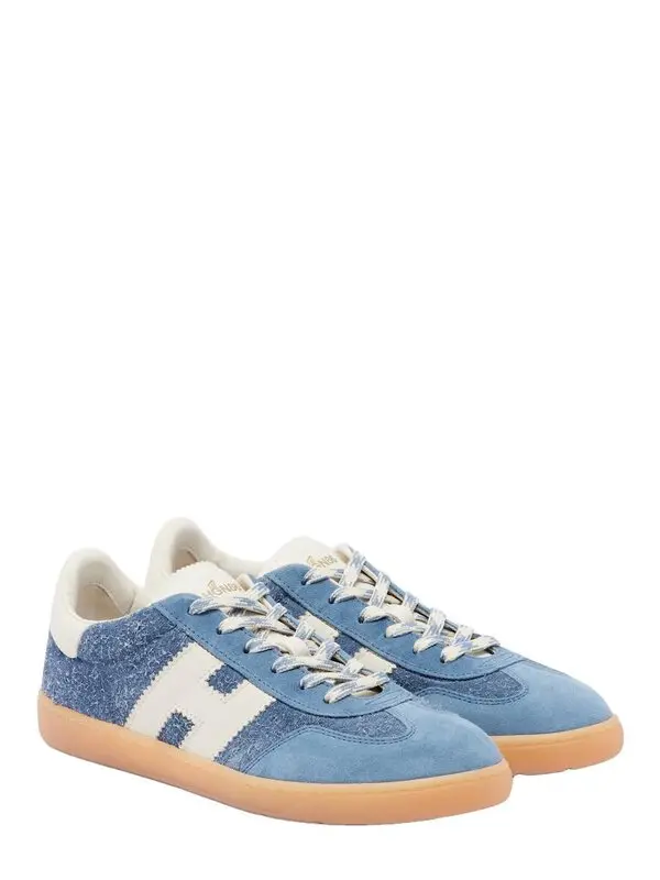 Hogan Suede Sneakers - Blue