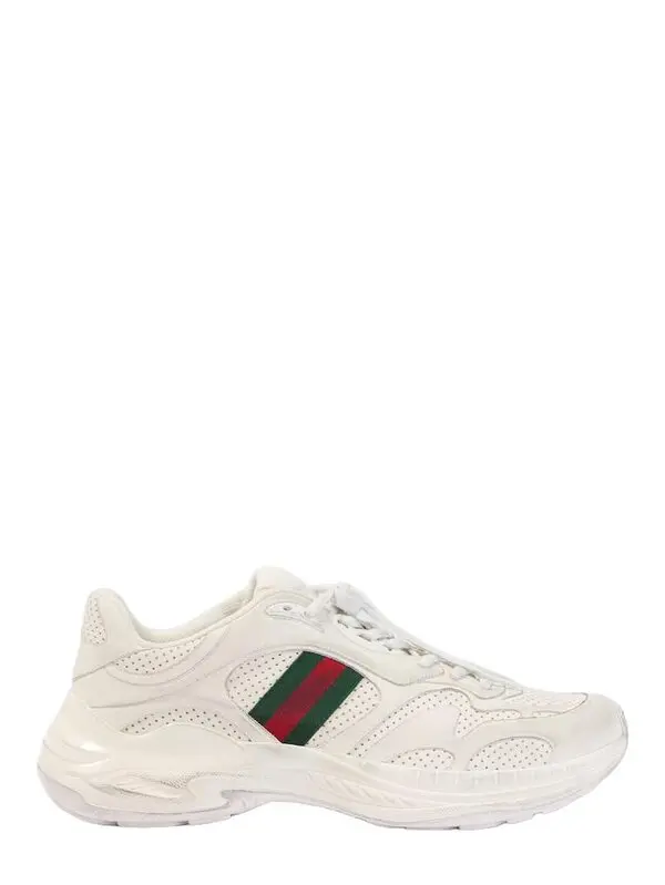Gucci 2.0 Leather Sneakers - White