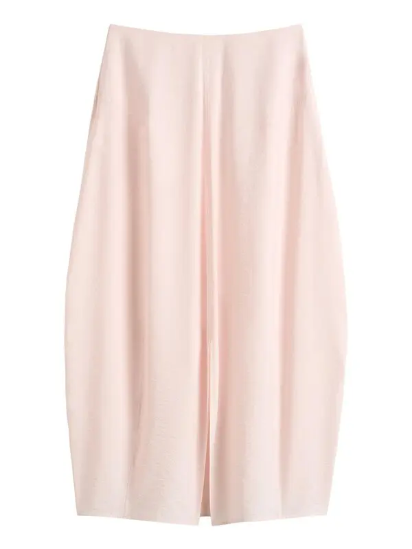 TOTEME Silk-blend Maxi Skirt - Pink