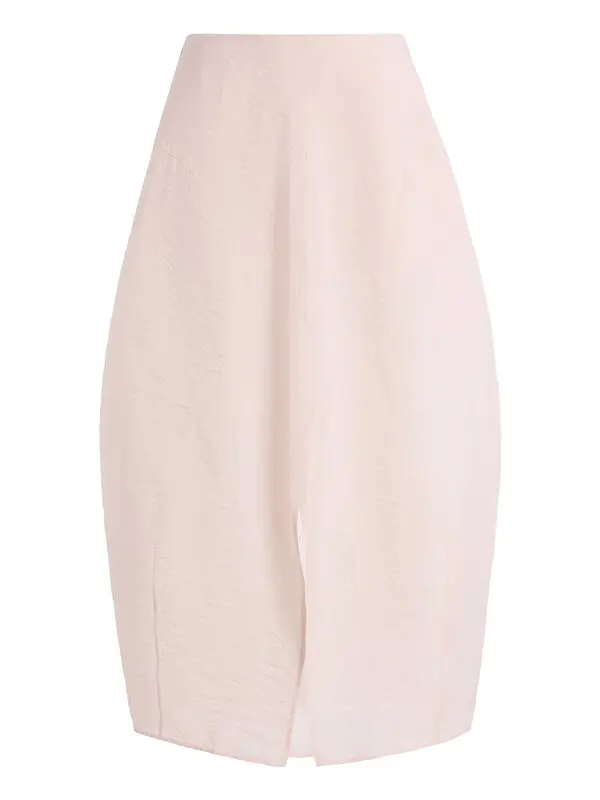 TOTEME Silk-blend Maxi Skirt - Pink
