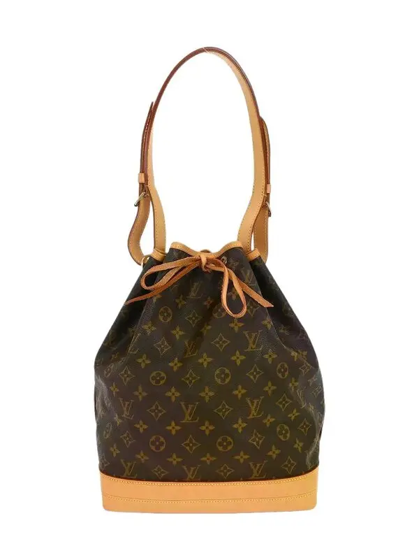 LOUIS VUITTON 2000 Noé Monogram Bucket Bag - Brown