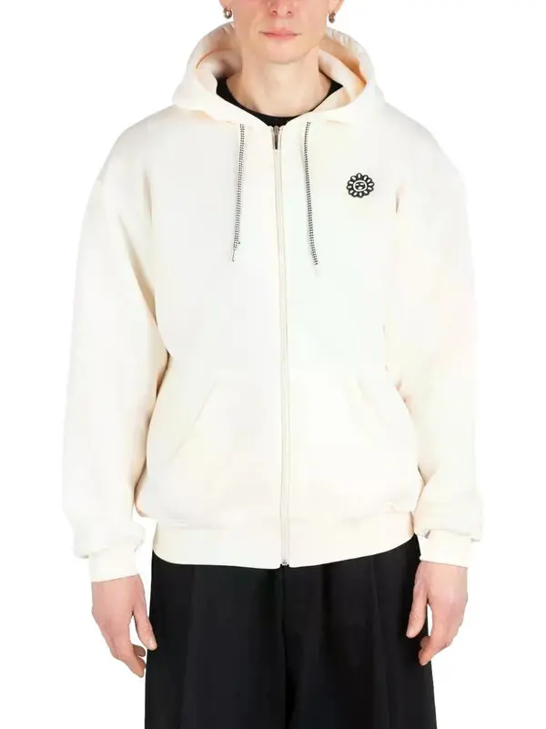 SOCIETE ANONYME Logo Zip Hoodie - White
