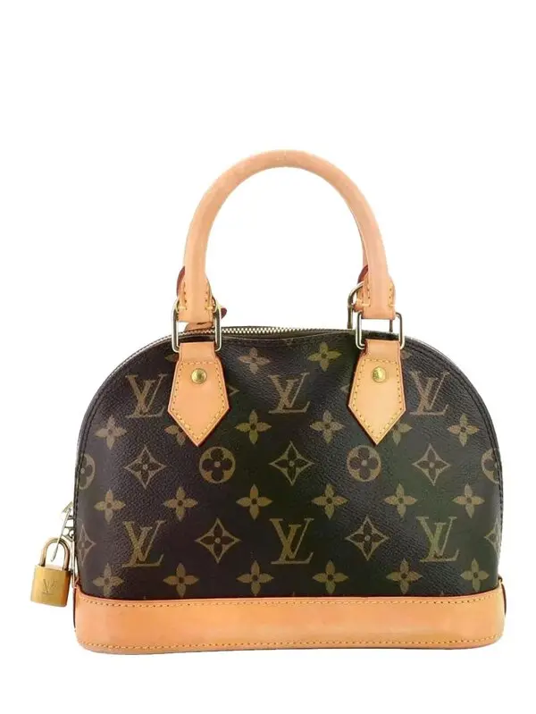 LOUIS VUITTON Alma Bb Crossbody Bag Monogram Canvas - Brown