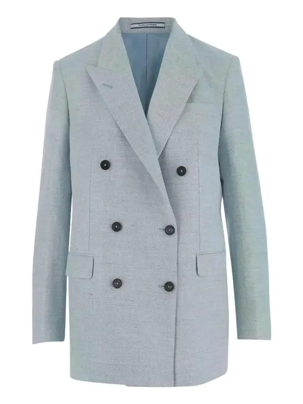 Tagliatore Double-breasted Blazer - Blue
