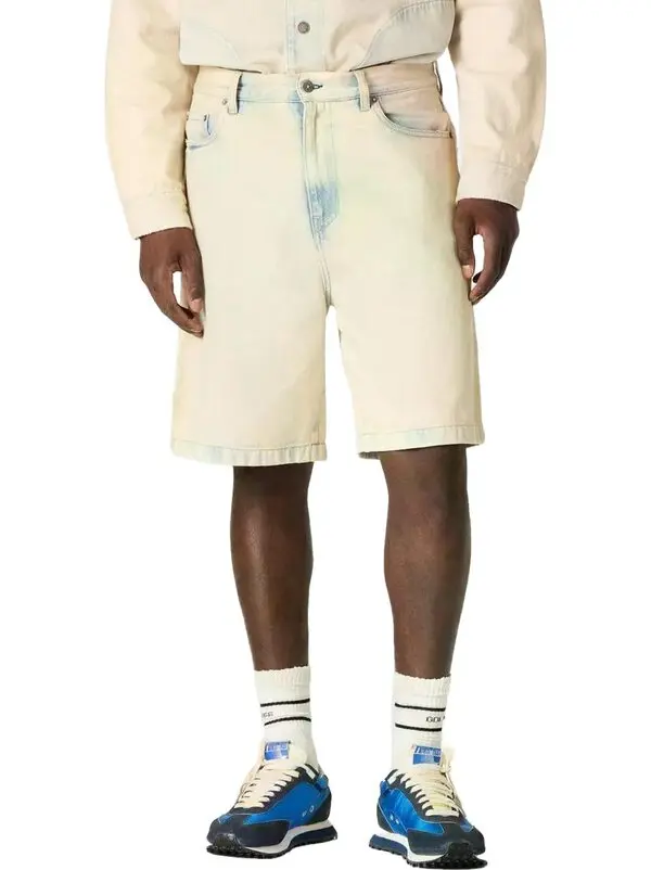 GOLDEN GOOSE Five-pocket Denim Shorts - Blue