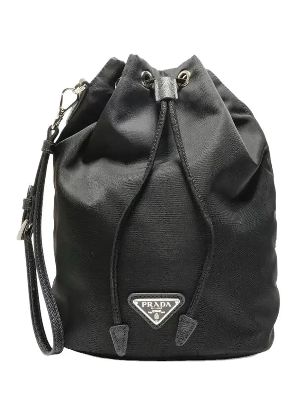 Prada Re-nylon Bucket Bag - Black