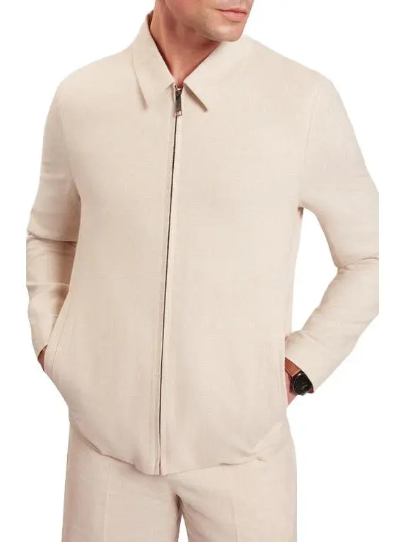 Ted Baker London Linen And Cotton Jacket - Stone