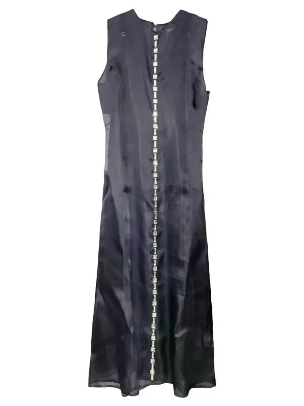 Fabiana Filippi Sleeveless Dress With Embellishments - Blue