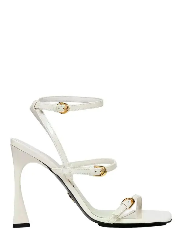 Stella McCartney 103mm Buckled Heeled Pumps - Neutrals