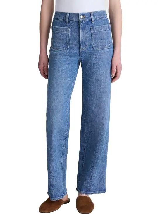 Madewell Emmy Wide-leg Jeans - Driftwater Wash