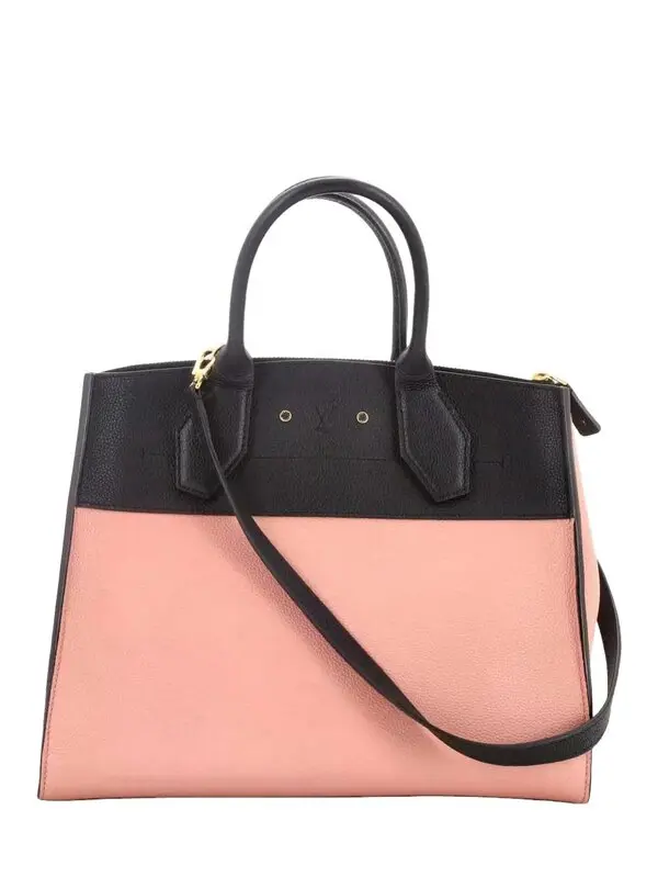 LOUIS VUITTON City Steamer Mm Tote Bag - Black