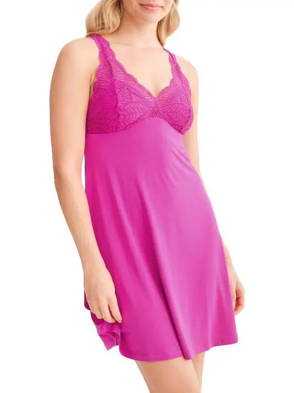 Fleur't Belle Poque Racerback Chemise - Passion Fruit