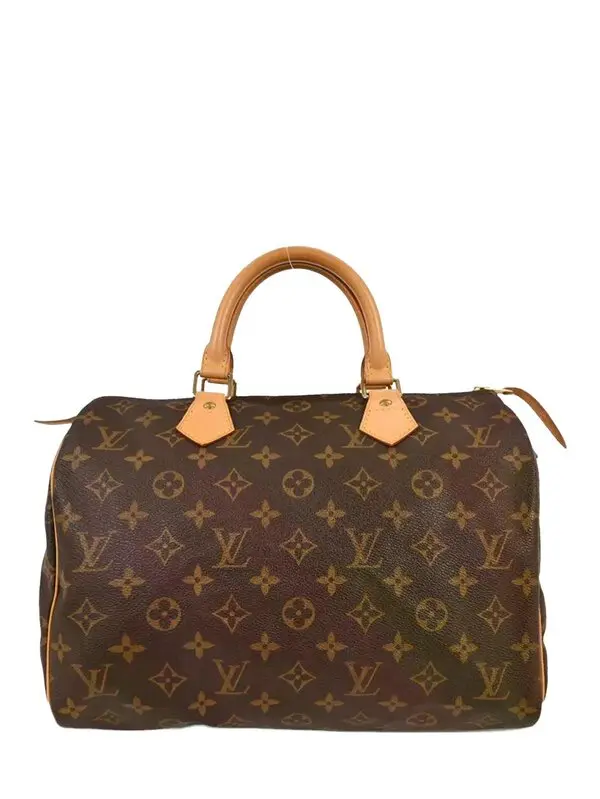 LOUIS VUITTON 1999 Speedy 30 Monogram Handbag - Brown