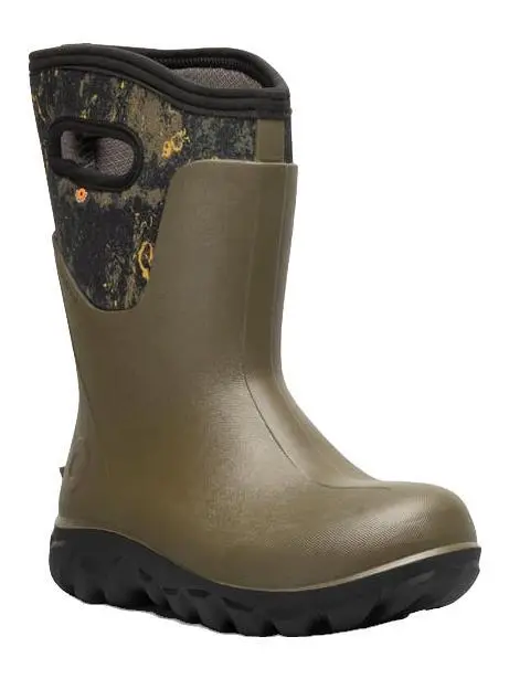 Bogs Classic Seamless Tall Rain Boots - Olive Multi