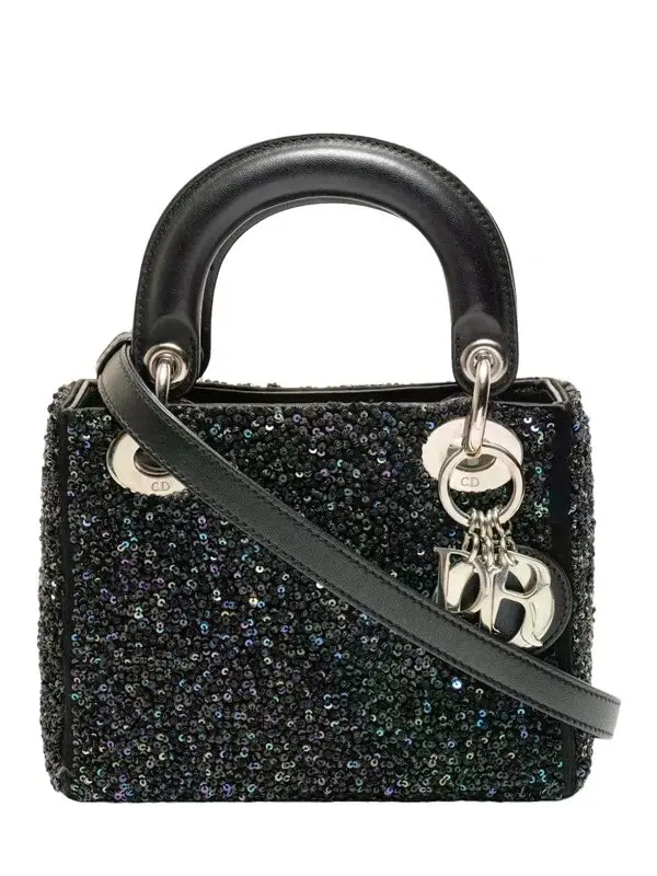 Dior 2014 Mini Lady Handbag - Black