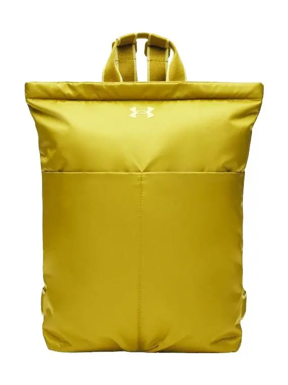 Under Armour Studio Lite Water Repellent Backpack - Green Legacy//yellow Shade