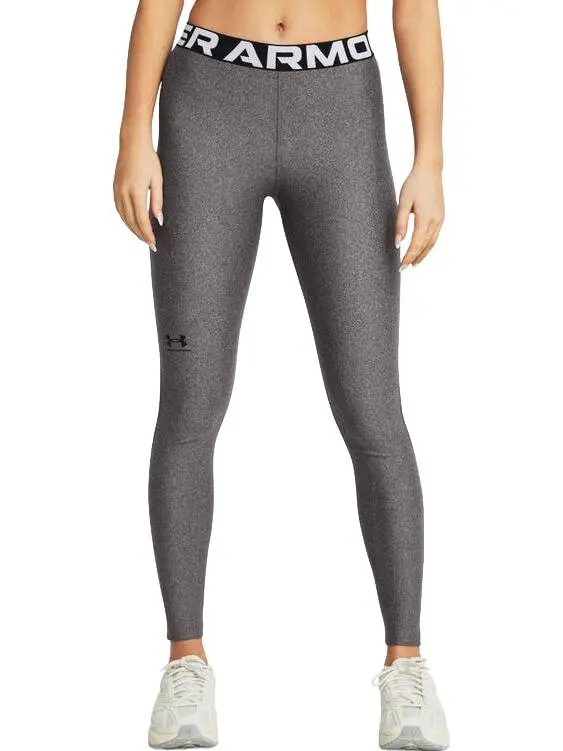 Under Armour Heatgear® Leggings - Charcoal Heather/black