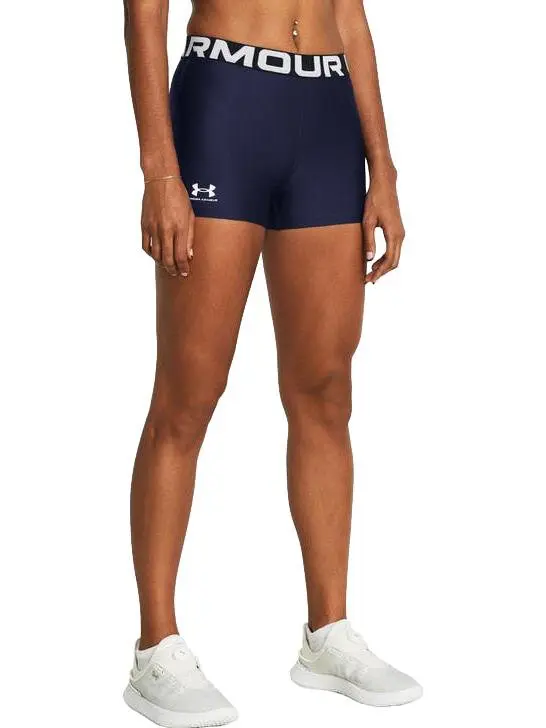 Under Armour Heatgear® Fitted Shorts - Midnight Navy//white