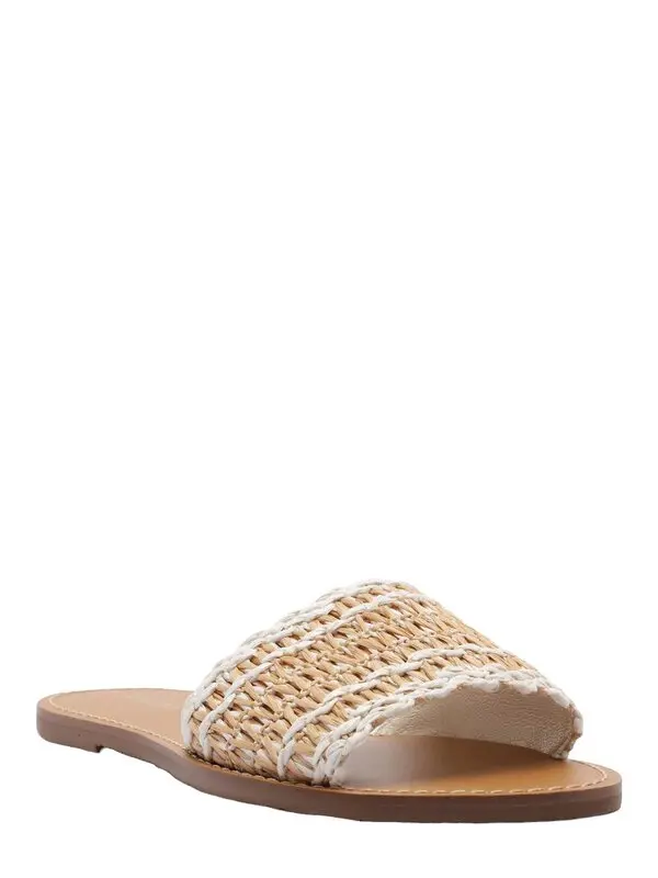 AREZZO Liz Slide Sandal - Natural White