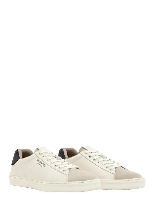 ALLSAINTS Tucker Low Top Sneaker - White/chalk White