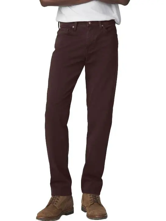 Joe's Jeans Brixton Slim Straight Leg Twill Pants - Mulch