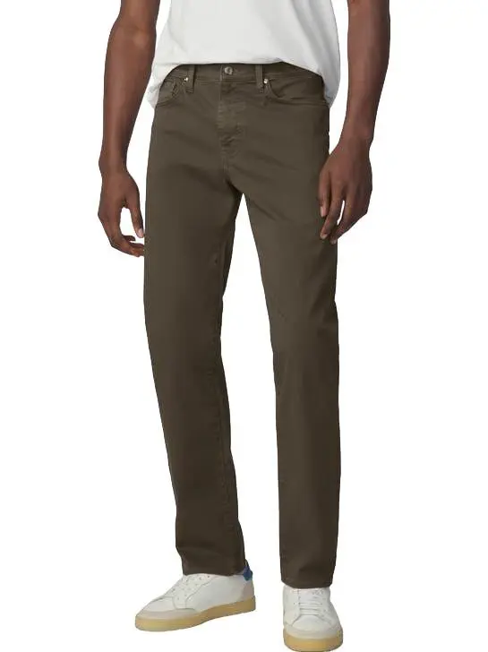 Joe's Jeans Brixton Slim Straight Leg Twill Pants - Tea Leaf