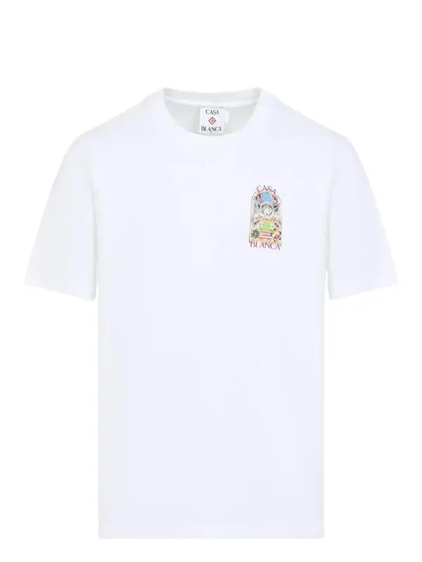 Casablanca Floral T-shirt - White