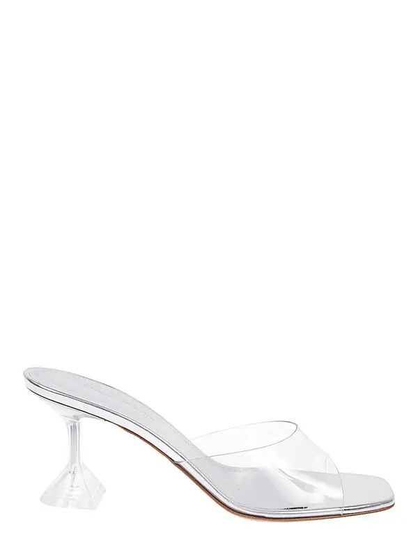 Amina Muaddi Lupita Mules - White