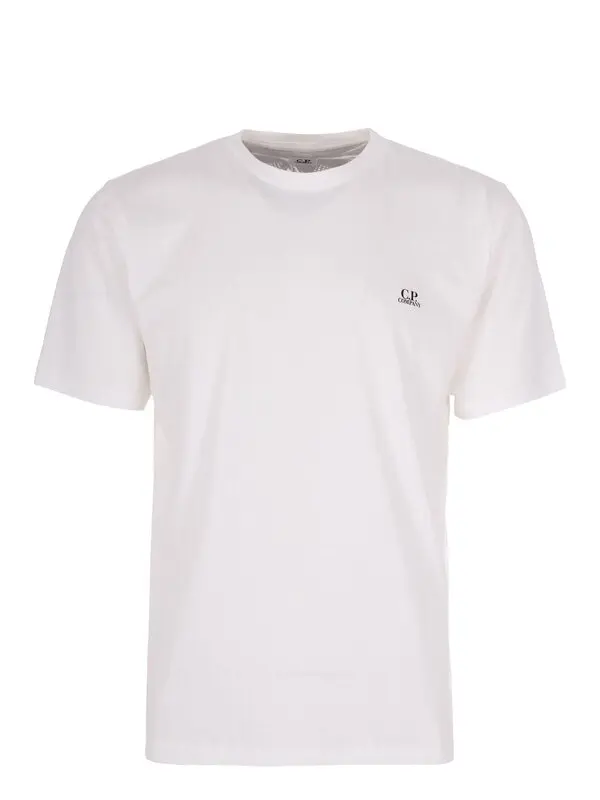 C.P. COMPANY C. P. Company Goggle Gauze T-shirt - White