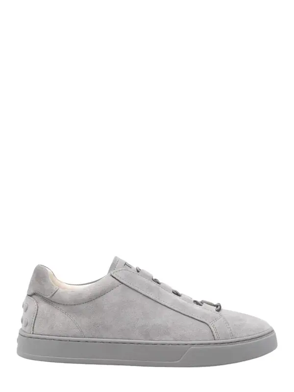 TOD'S Leather Sneakers - Grey