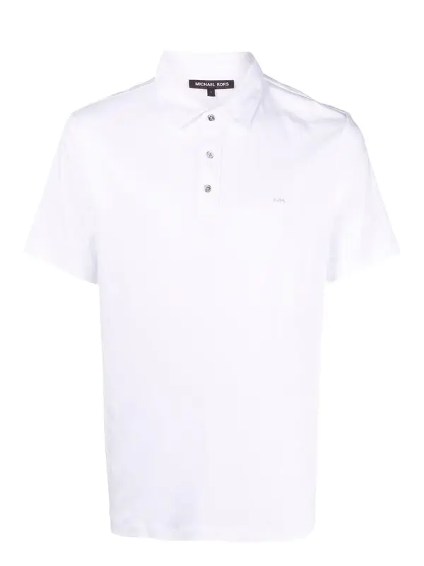Michael Kors Cotton Polo Shirt - White