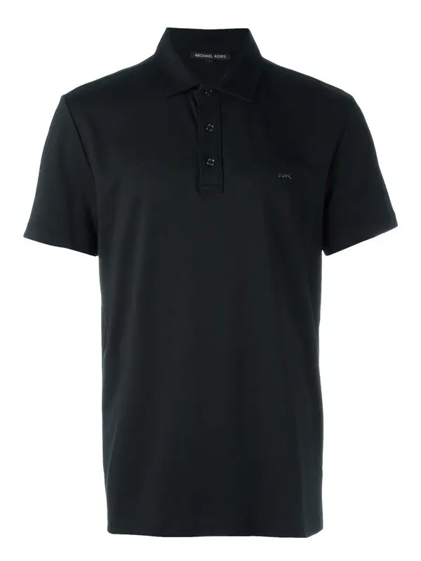 Michael Kors Cotton Polo Shirt - Black