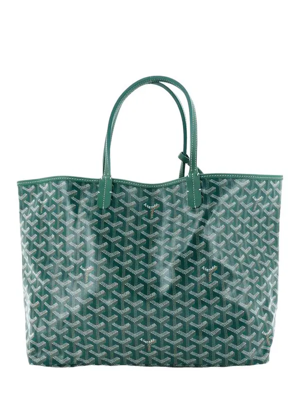 GOYARD Saint Louis Tote Coated Canvas Pm - Green