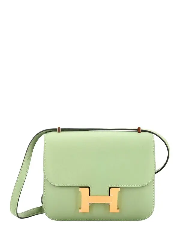 HERMES Constance Nm Bag Swift 18 - Vert Criquet
