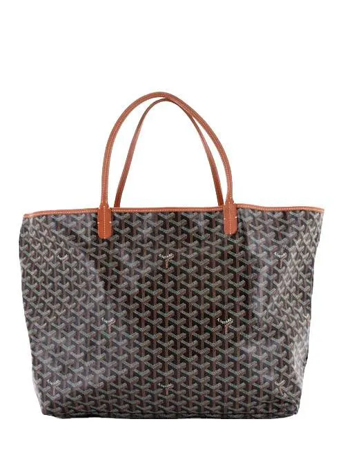 Goyard Saint Louis Tote Coated Canvas Gm - Brown