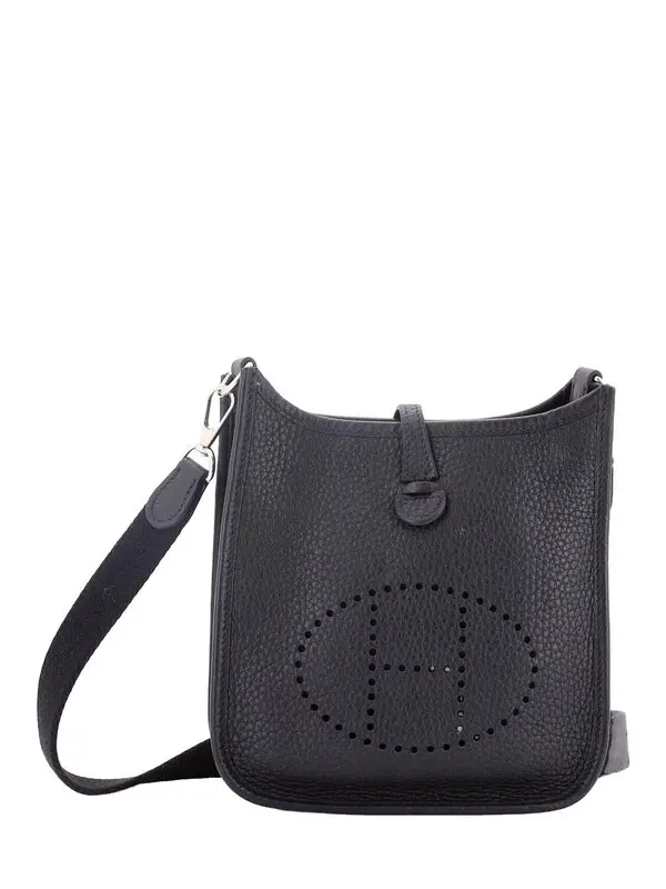 HERMES Evelyne Bag Gen Iii Clemence Tpm - Noir
